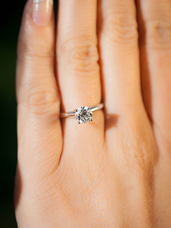 Bague Solitaire - référence bague-solitaire-15 - Isabel