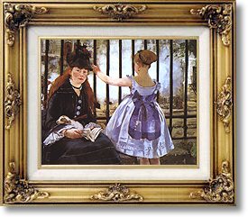 Manet Edouard - Le Chemin de Fer, Gare Saint-Lazare