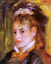 Renoir Pierre-Auguste - Portrait of a Young Woman (Ellen Andree)