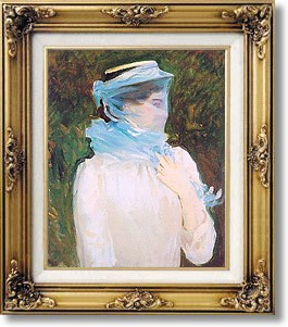 Sargent John Singer - Sally Fairchild with Blue Veil